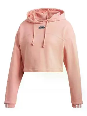 Adidas R.y.v. Cropped Hoodie - Pink