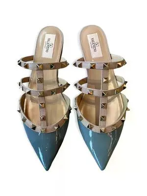 Valentino Garavani Studded Flat Mules