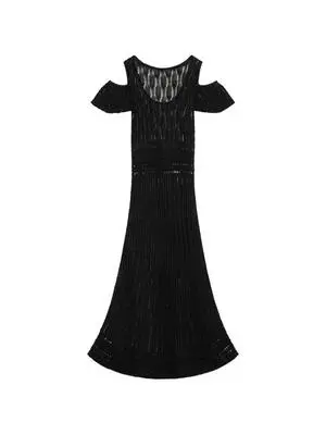 JW Anderson Crochet-knit Midi Dress