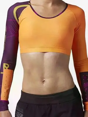 REEBOK Compression Long-sleeve Crop Top
