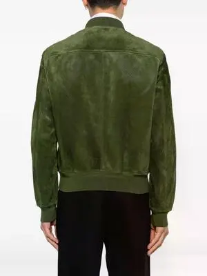 TOM FORD Perforated Suede Bomber Jacket