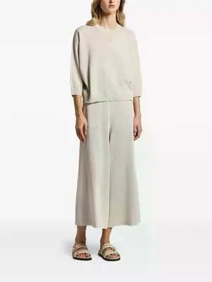 Peserico Fine-knit Crew-neck Sweater