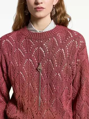 Peserico Sequinned Cordonet Sweater