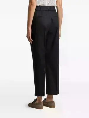 Peserico Pleated Trousers - Black