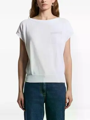 Peserico Ribbed T-shirts For Women