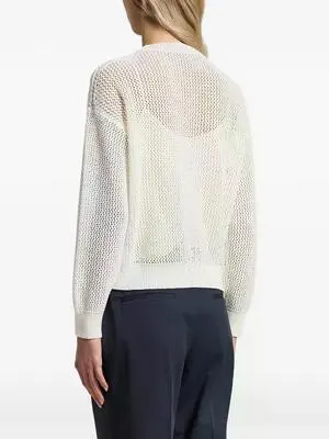 Peserico Sequin Cable Knit Sweater