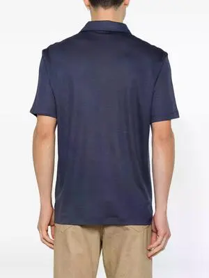 Zegna Button Polo Shirt