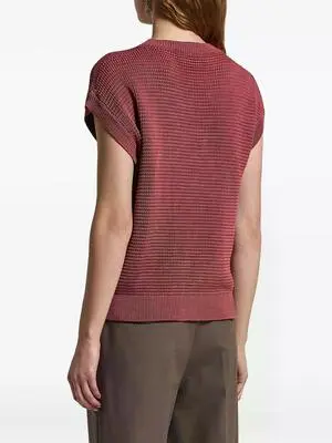 Peserico Pocket Knitted Top