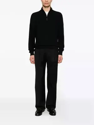 Zegna Zip Neck Sweater