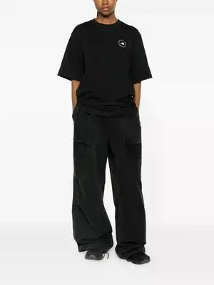 Adidas By Stella McCartney X Logo T-shirt - Black