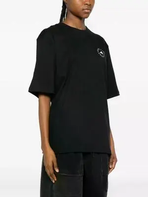 Adidas By Stella McCartney X Logo T-shirt - Black