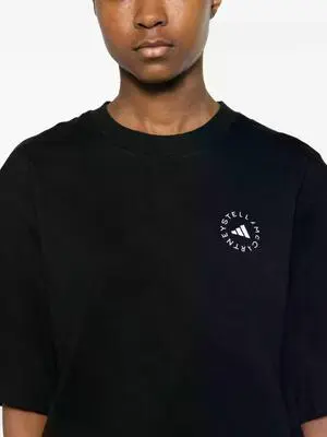 Adidas By Stella McCartney X Logo T-shirt - Black