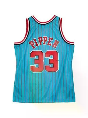 Mitchell & Ness Scottie Pippen Striped Vest