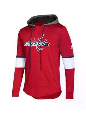 Adidas Hockey Jersey Hoodie - Red