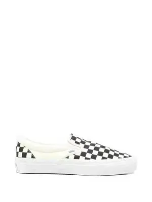 VANS Check-pattern Slip-on Sneakers - Neutrals