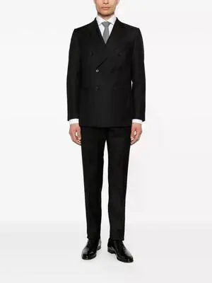 Caruso Wool Double-breasted Suit