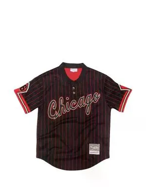 Mitchell & Ness Nba Chicago Bulls 6 Rings Batting Practice Jersey - Black