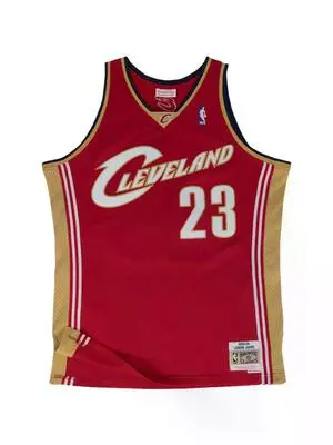 Mitchell & Ness Nba Lebron James 2003 Cleveland Cavaliers Vest - Red