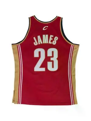 Mitchell & Ness Nba Lebron James 2003 Cleveland Cavaliers Vest - Red