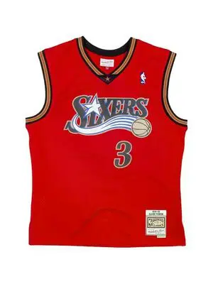 Mitchell & Ness Philadelphia 76ers Allen Iverson Vest - Red