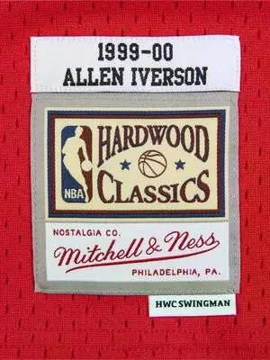 Mitchell & Ness Philadelphia 76ers Allen Iverson Vest - Red