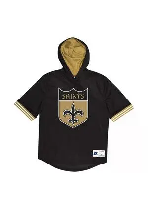 Mitchell & Ness Nfl New Orleans Saints Unbeaten Hoodie - Black