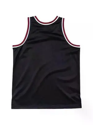 Mitchell & Ness X Nba Chicago Bulls Big Face Jersey - Black
