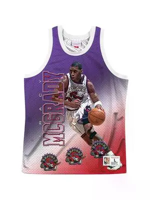Mitchell & Ness Nba Toronto Raptors Tracy Mcgrady Vest - Purple