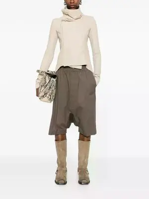 Rick Owens Asymmetric Zip Jacket - Neutrals