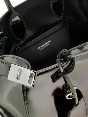 FERRAGAMO Mini Tote Bag With Logo Detail