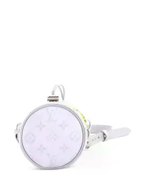LOUIS VUITTON Chalk Nano Bucket Bag Limited Edition Monogram Canvas - Grey