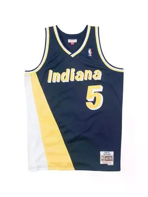 Mitchell & Ness Jalen Rose Indiana Pacers 1996-97 Hardwood Classics Jersey - Blue