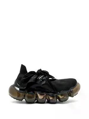 GROUNDS Bow Bubble Sneakers - Black