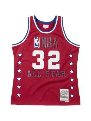 Mitchell & Ness Nba Magic Johnson Rhinestone Swingman Vest