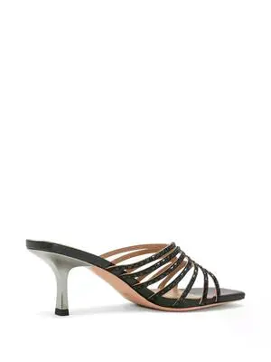 NICOLI Eirdis Embellished Strap Mules