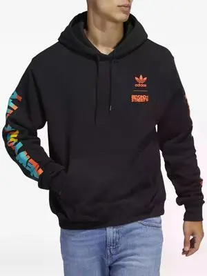 Adidas X Beyond The Streets Logo Hoodie - Black