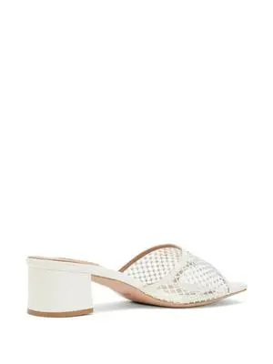 NICOLI Beaded Mesh Mules