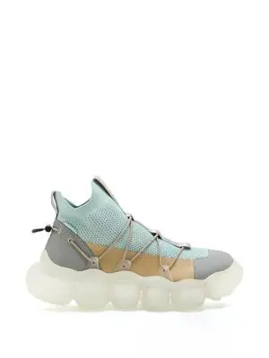 GROUNDS Bubble-sole Lace-up Sneakers - Blue