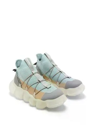 GROUNDS Bubble-sole Lace-up Sneakers - Blue