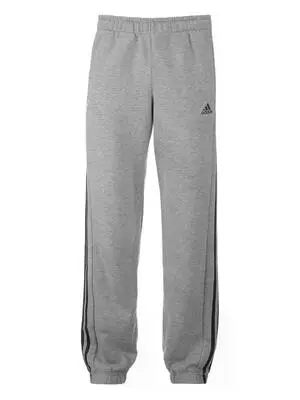 Adidas 3-stripe Fleece Track Pants - Grey