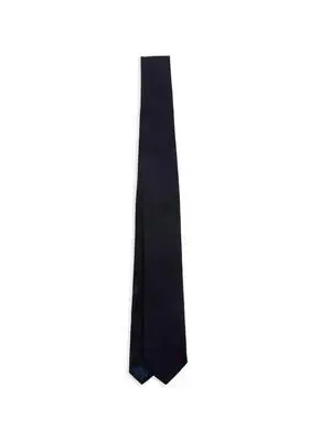 FERRAGAMO Logo Neck Tie - Blue