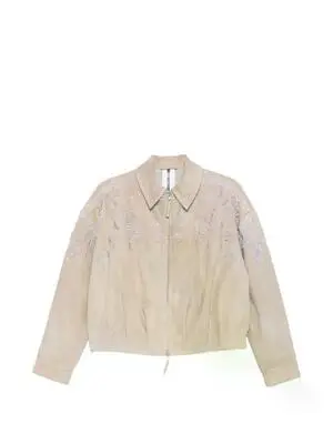SWORD 6644 Embellished Bomber Jacket