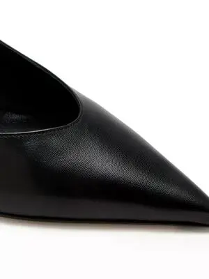 FERRAGAMO Pointed-toe Leather Pumps