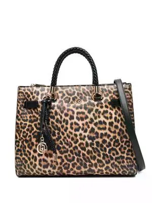 Liu Jo Leopard Print Top-handle Tote