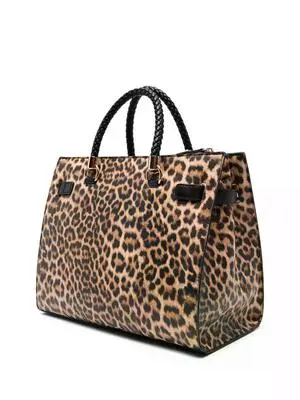 Liu Jo Leopard Print Top-handle Tote