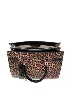 Liu Jo Leopard Print Top-handle Tote