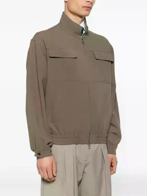 MONTECORE Zip Patch Pocket Jacket - Green