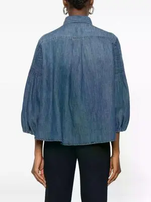 Pinko Button Pleated Blouse