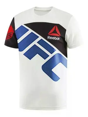 REEBOK Ufc Crew-neck T-shirt - White