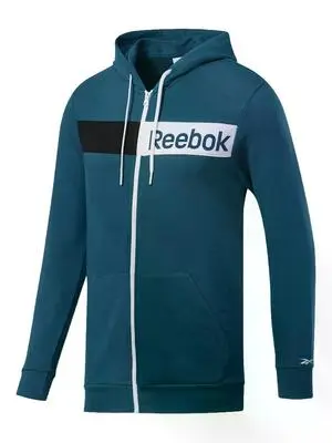 REEBOK Zip-up Hoodie - Blue